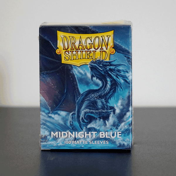 Dragon Shield Standard Sleeves Matte Midnight Blue (100 Sleeves) – The ...