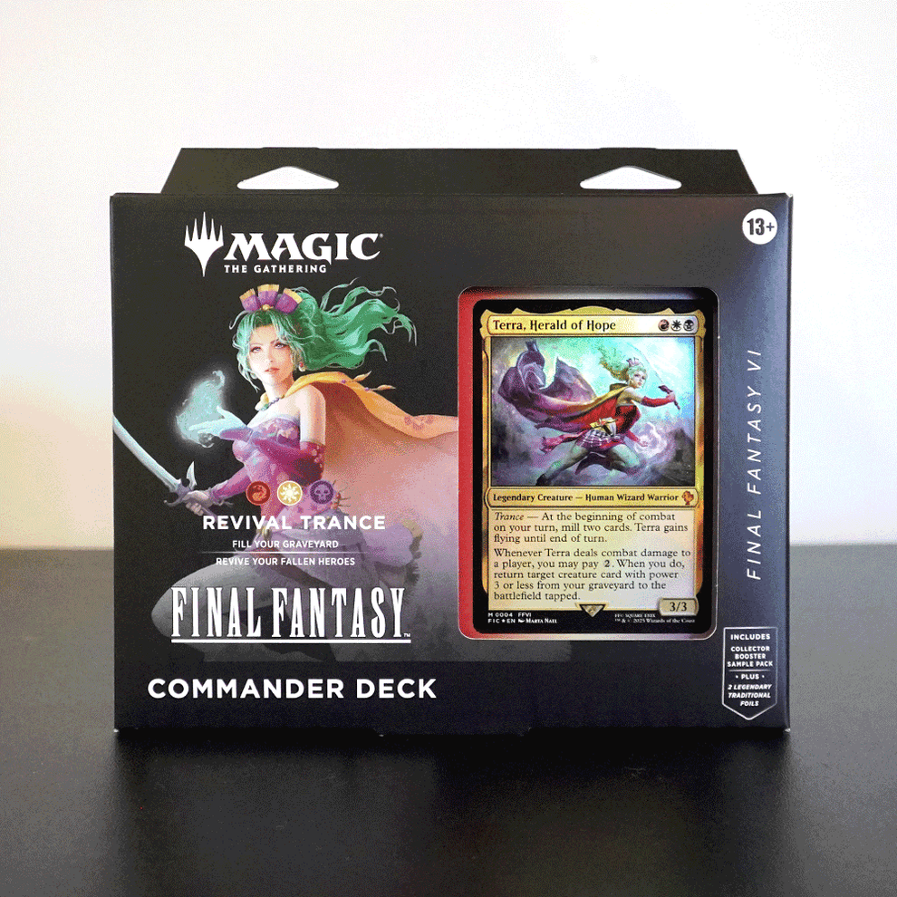 Magic the Gathering: Final Fantasy Commander Deck - Revival Trance ...