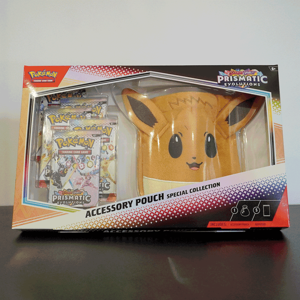 Pokémon TCG: Scarlet & Violet - Prismatic Evolutions Accessory Pouch S ...